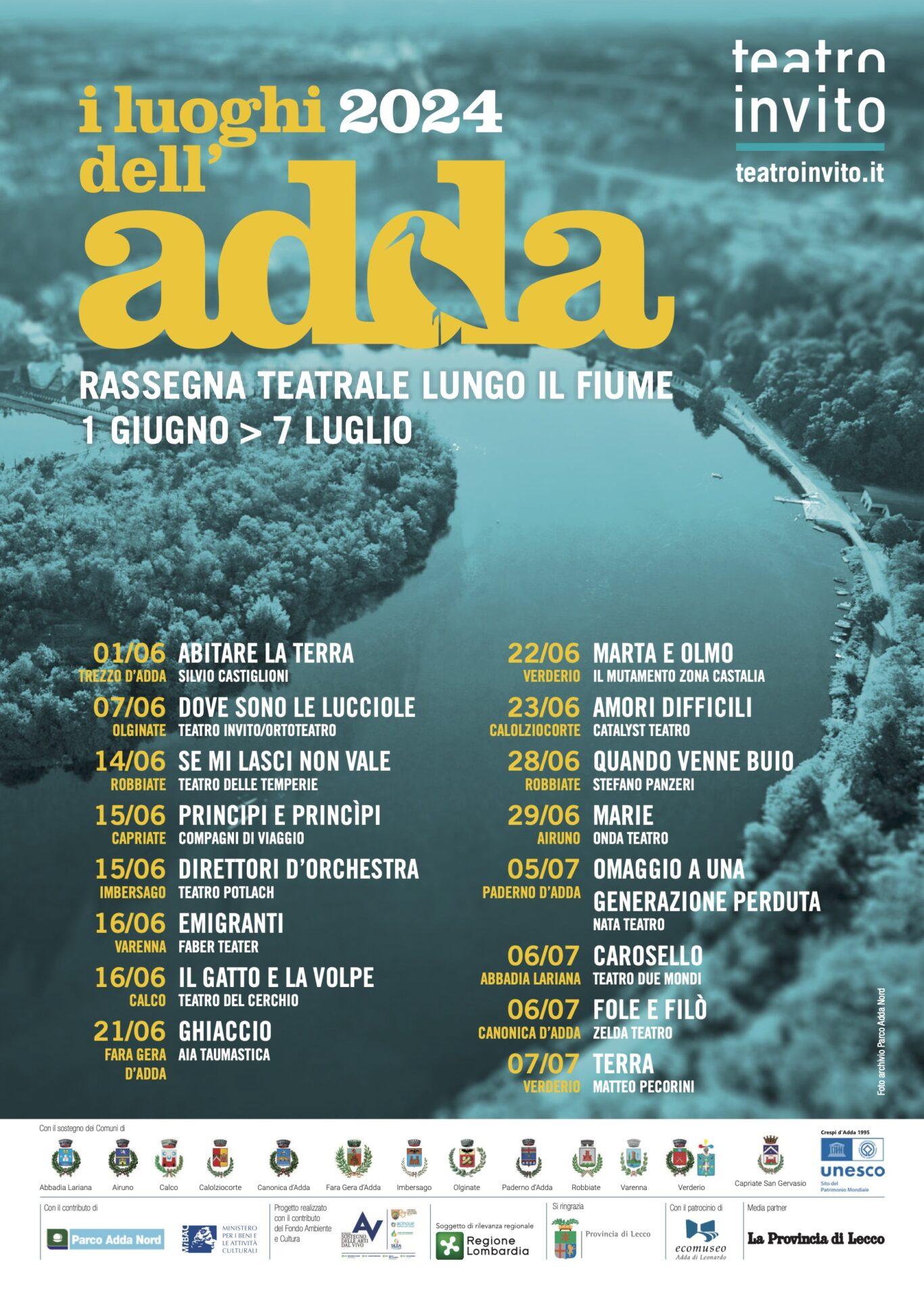 I Luoghi dell'Adda, presentata l'edizione 2024 - Parco Adda Nord